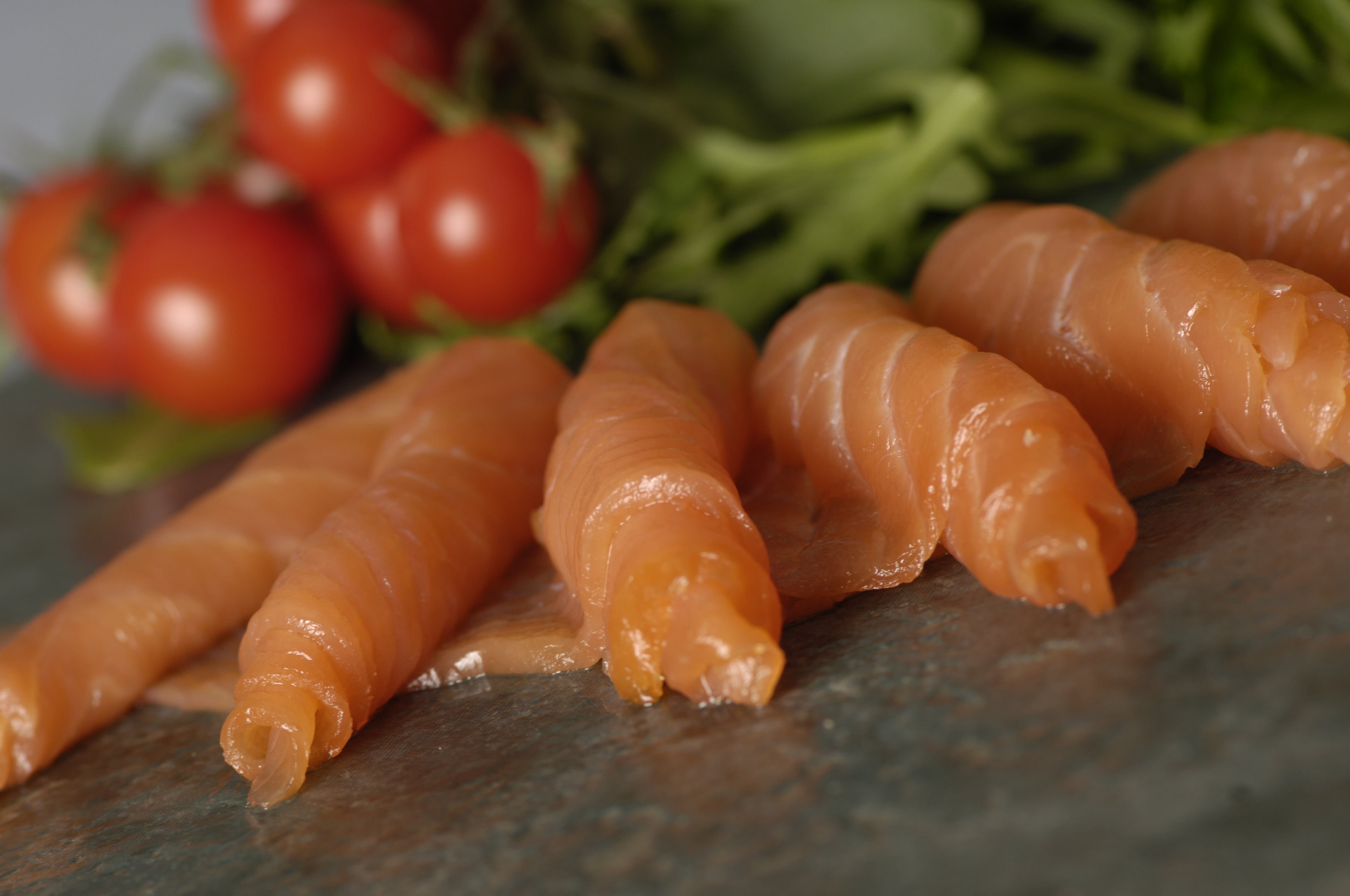 200g of Prime Cut Smoked Salmon Slices | Cut From Loin Of Fish ...